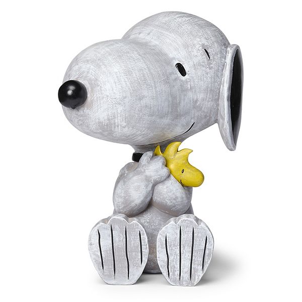 Roman 8.75" Snoopy & Woodstock Garden Statue