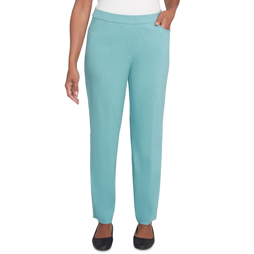 Women's Alfred Dunner Victoria Pull-On Straight-Leg Pants