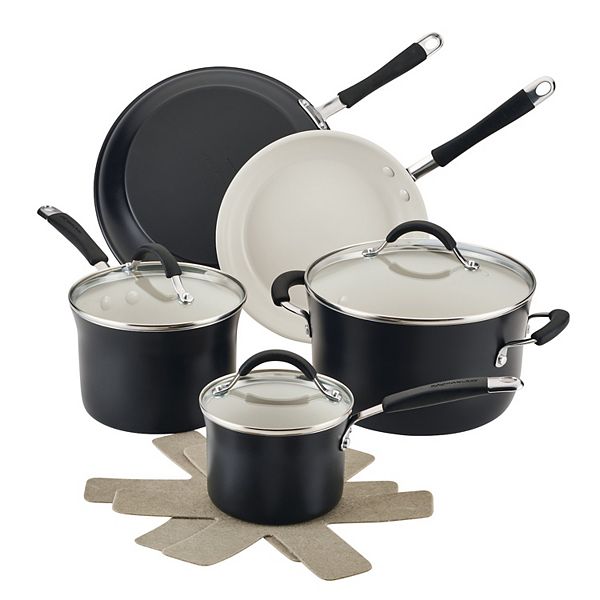 Rachael Ray® Cucina 10-pc. Ceramic Nonstick Cookware Set