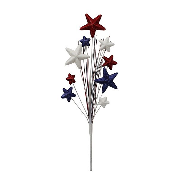 Celebrate Together™ Americana Glittered Star Pick Decor