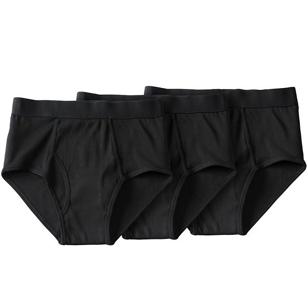 KingSize Men's Big & Tall Classic Cotton Briefs 3-Pack