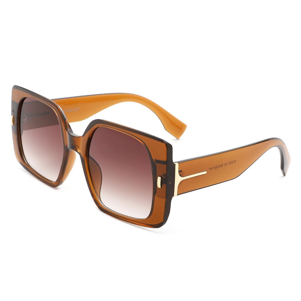 Chic Square Flat Top Fashion Sunglasses For Women