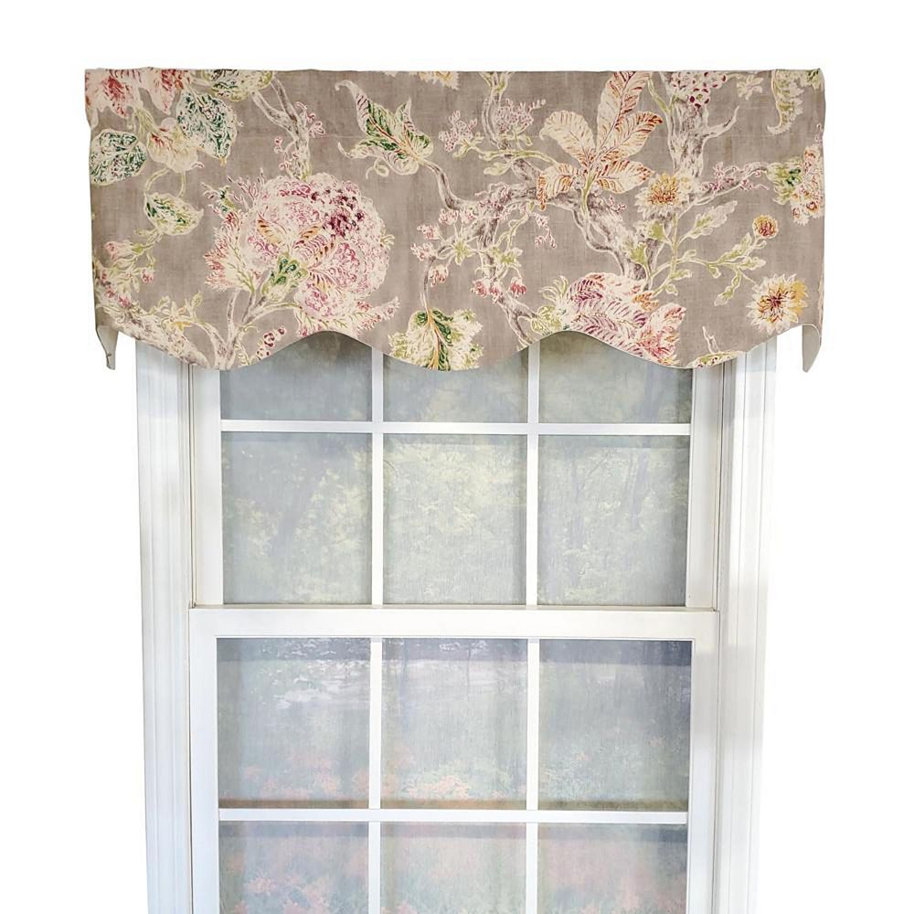 Monte Cristo Provance 3" Rod Pocket Lining Luxurious And Elegant Window ...