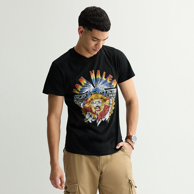 Van Halen Lion Logo Van Halen 1982 Lion Shirt Vintagenclassic Tee