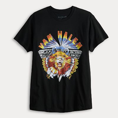Van Halen Lion Logo Van Halen 1982 Lion Shirt Vintagenclassic Tee
