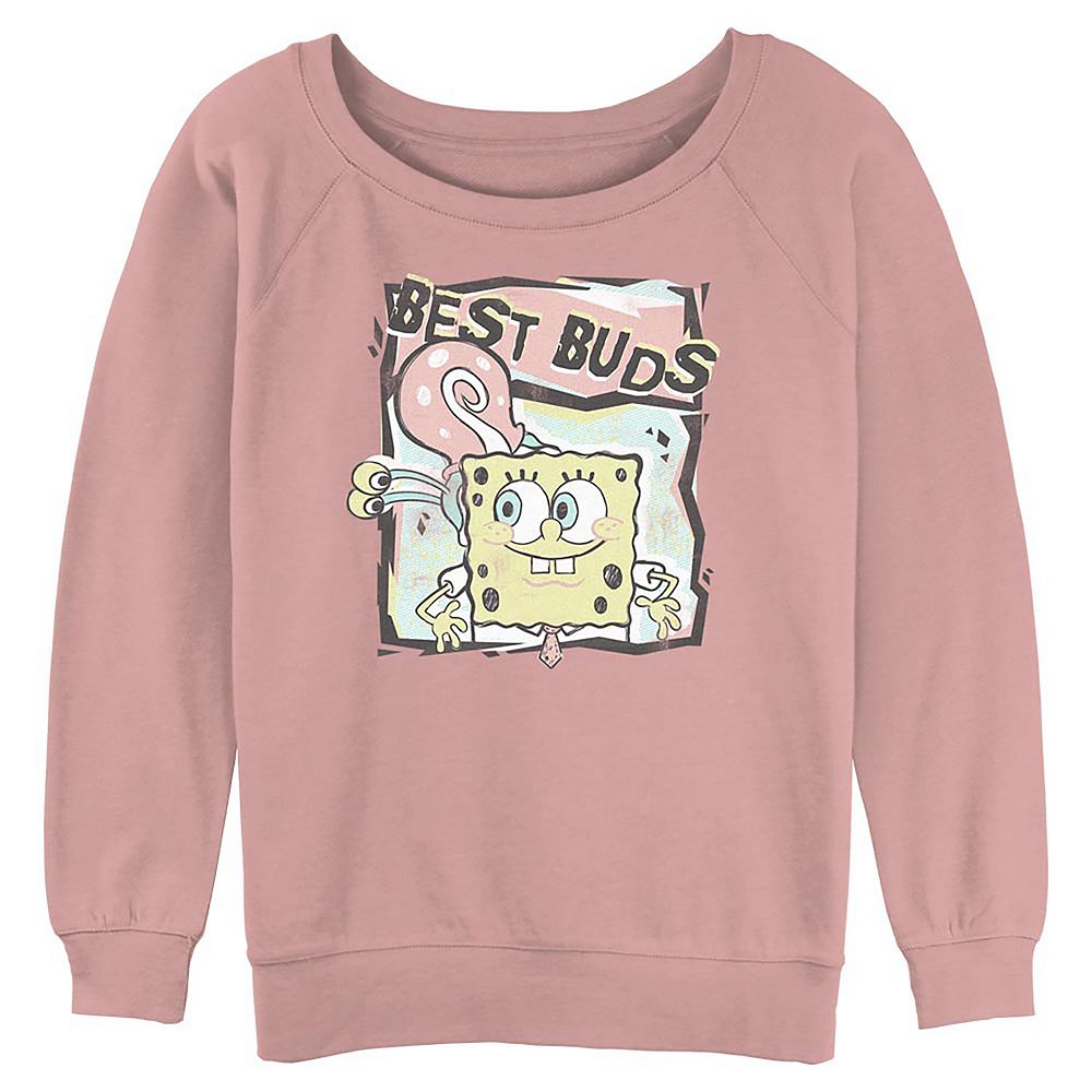 Juniors' Nickelodeon SpongeBob SquarePants And Gary Best Buds Graphic ...