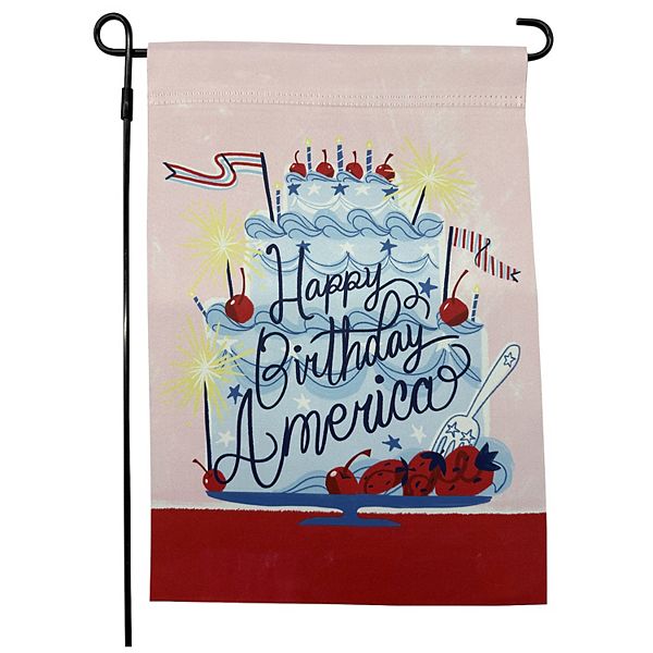 Celebrate Together™ Americana Happy Birthday America Garden Flag