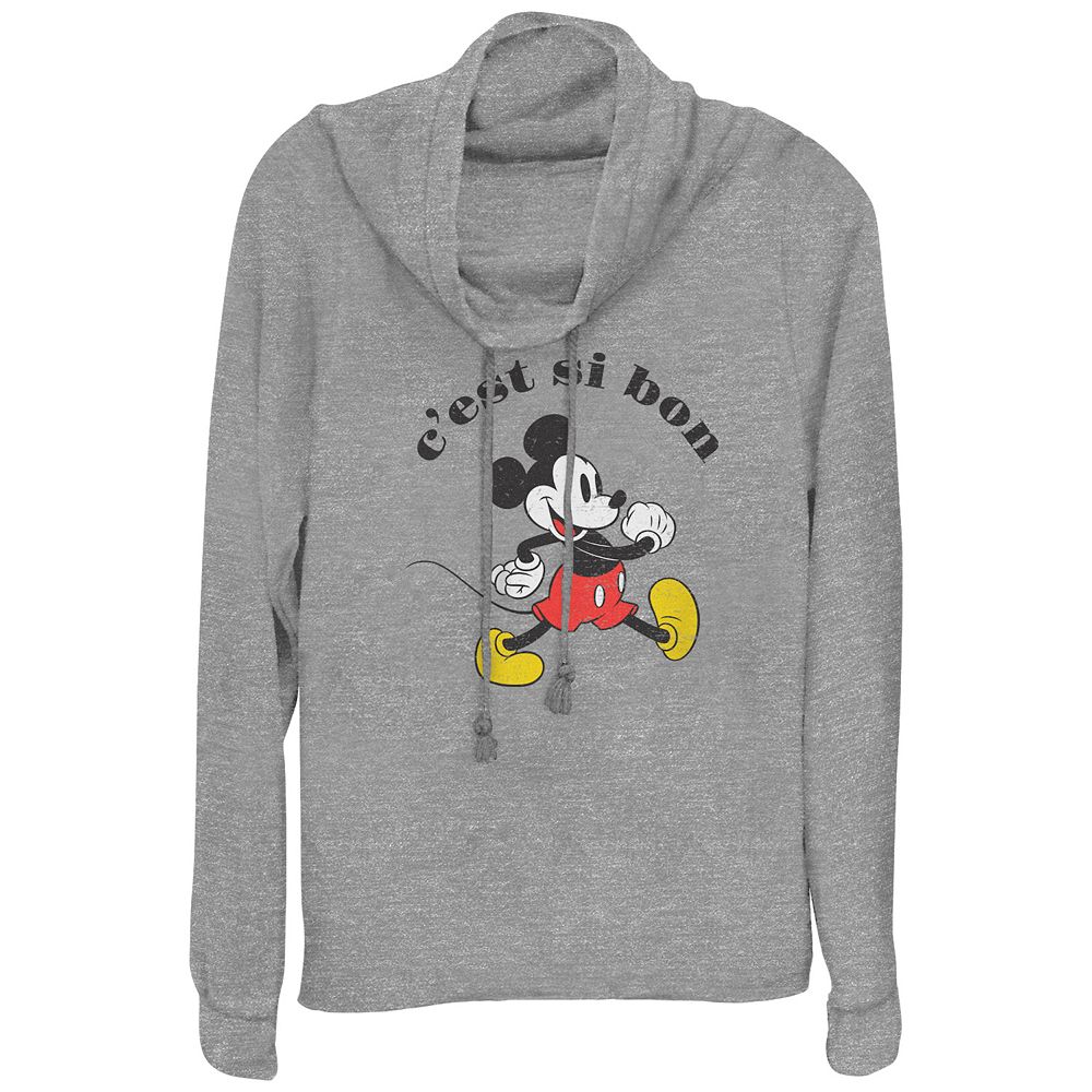 Disney's Mickey Mouse C'est Si Bon Plus Size Cowlneck Graphic ...