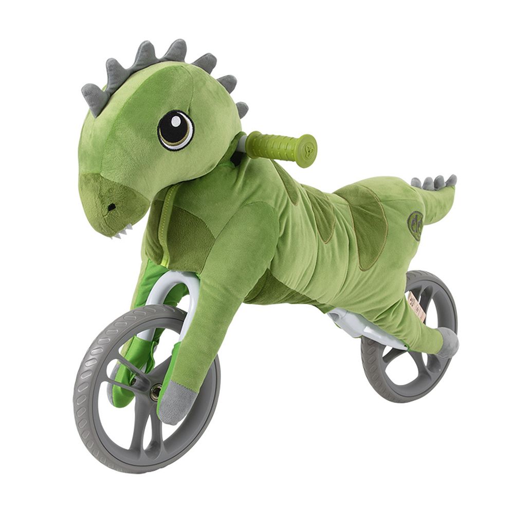 Yvolution My Buddy Wheel Balance Bike Plush Dinosaur