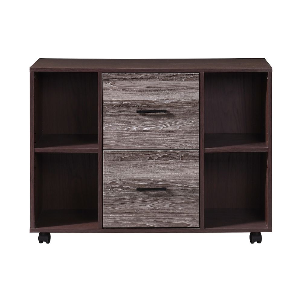 3-Drawer 39in. W File Cabinet for Home Office File Cabinet Printer ...