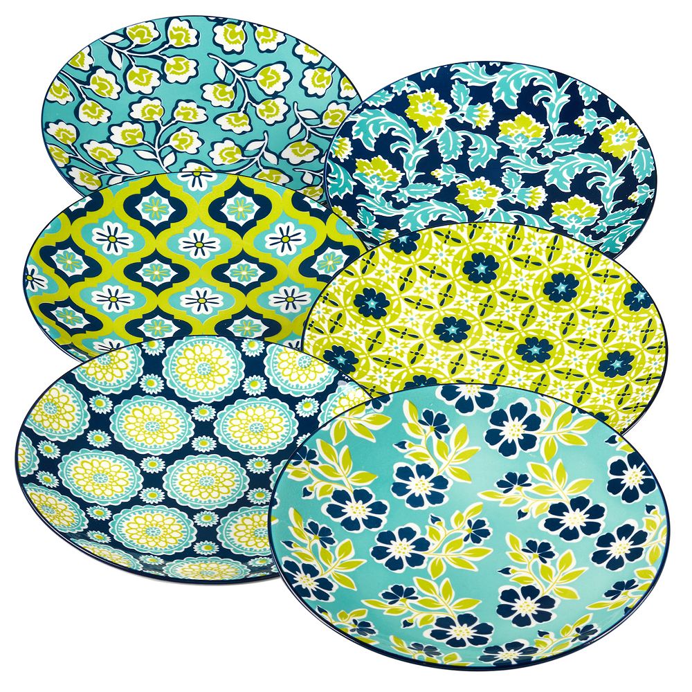 Certified International Tapestry 6-pc. Salad Plates Set