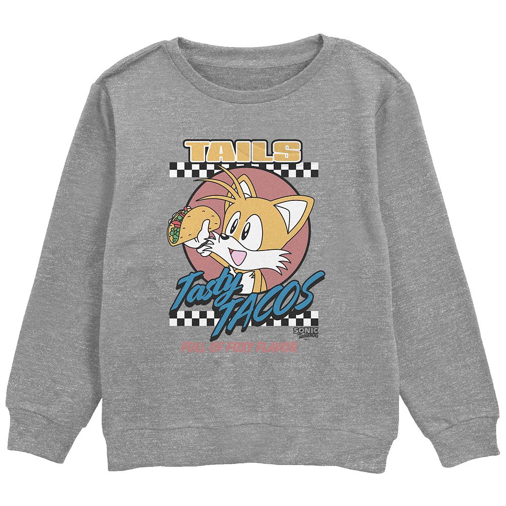 Boys 8-20 Sonic The Hedgehog Tails Tasty Tacos Graphic Fleece