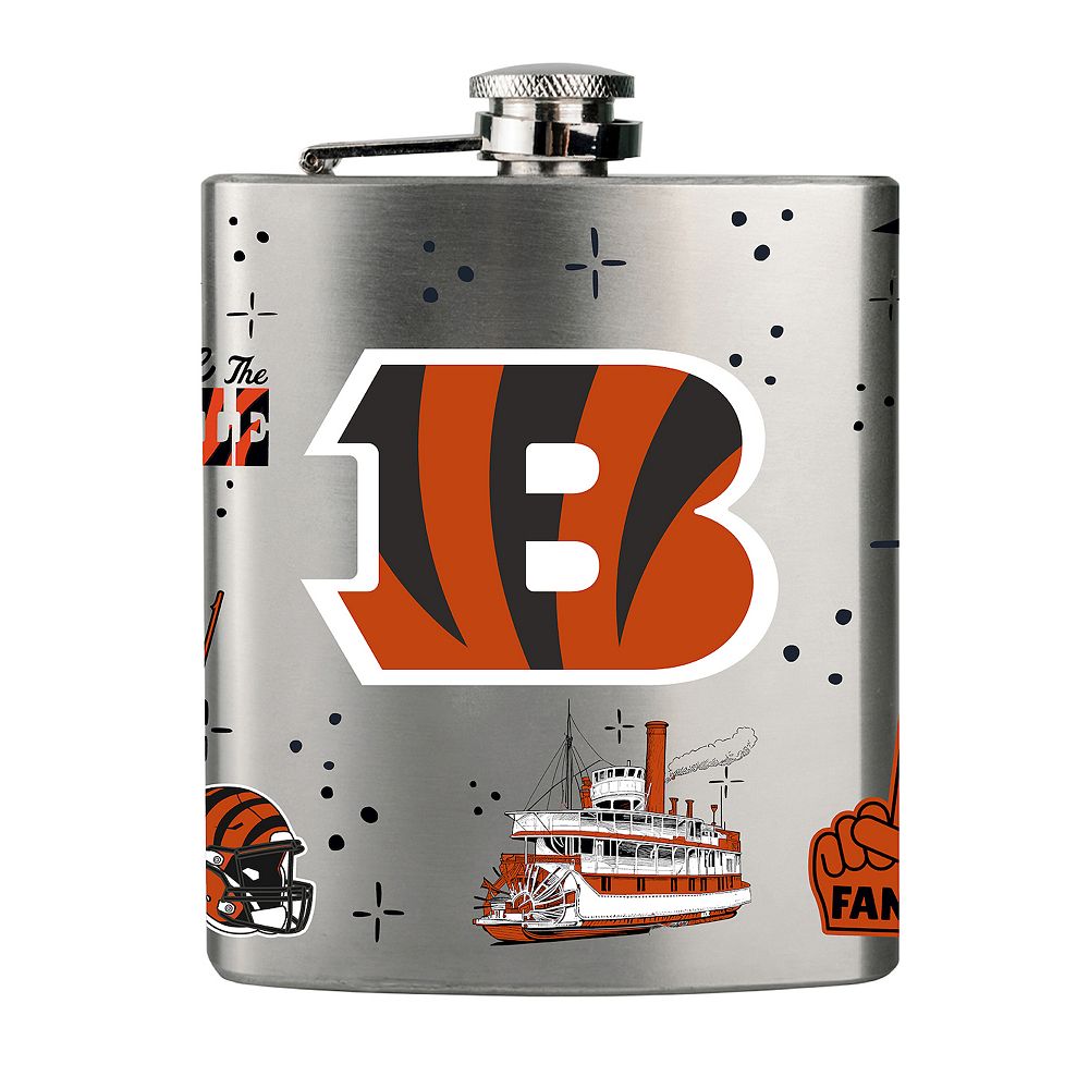 NFL Cincinnati Bengals 6-oz. Hip Flask