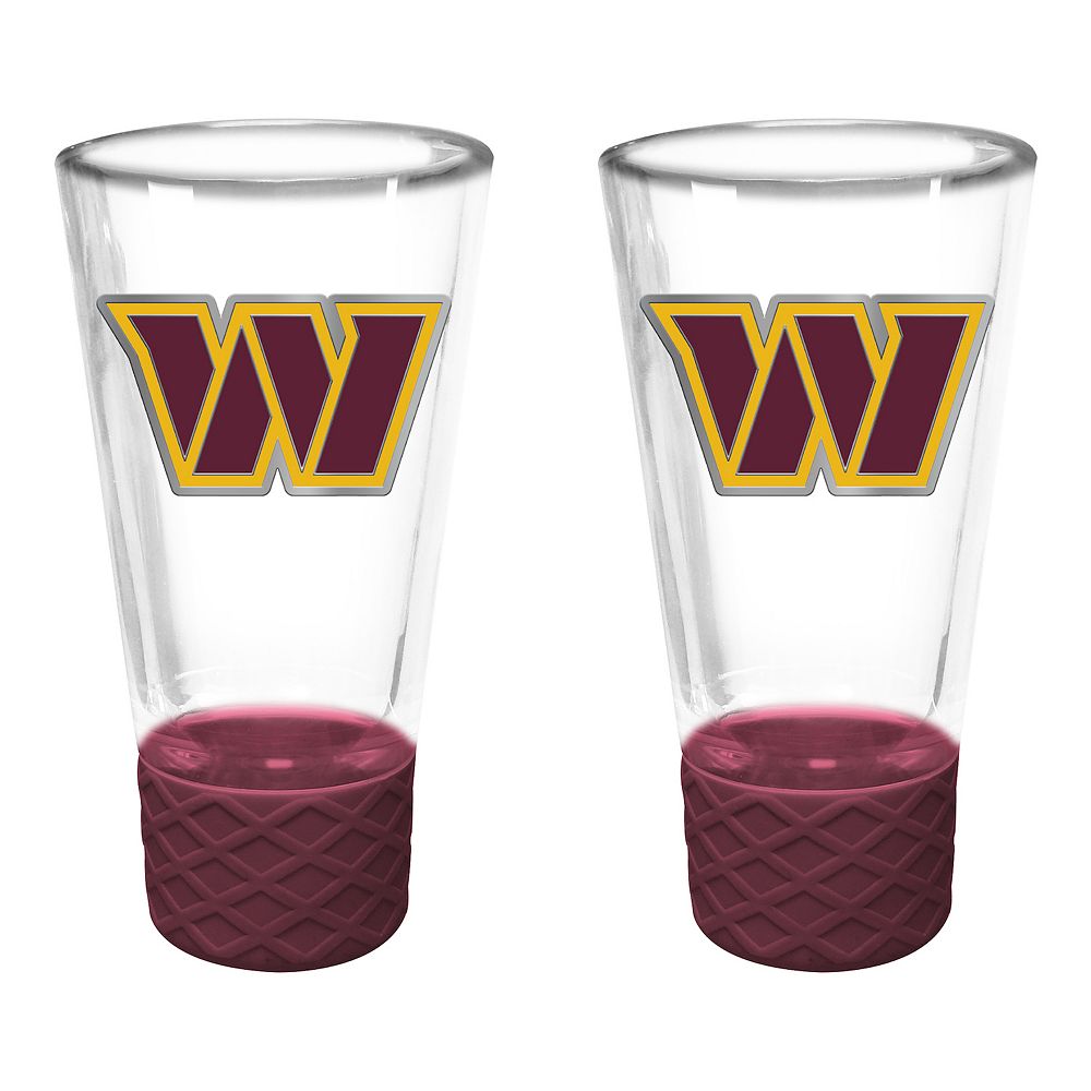 NFL Washington Commanders 4-oz. 2 pc Cheer Shot Glass Set