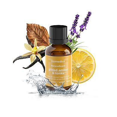 HoMedics Gilded Amber & Tonka SereneScent Fragrance Oil