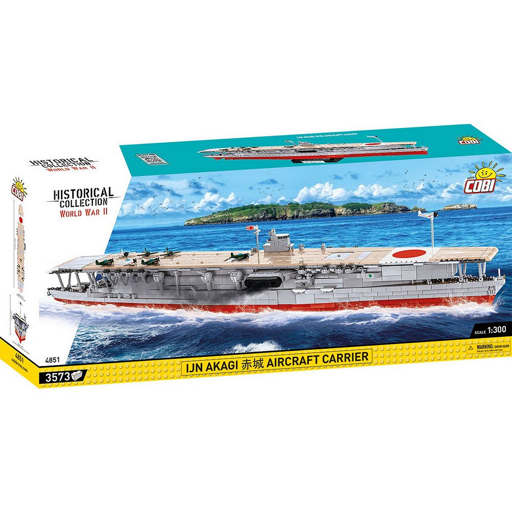 Cobi Historical Collection WWII IJN Akagi Imperial Japanese Navy Fleet ...