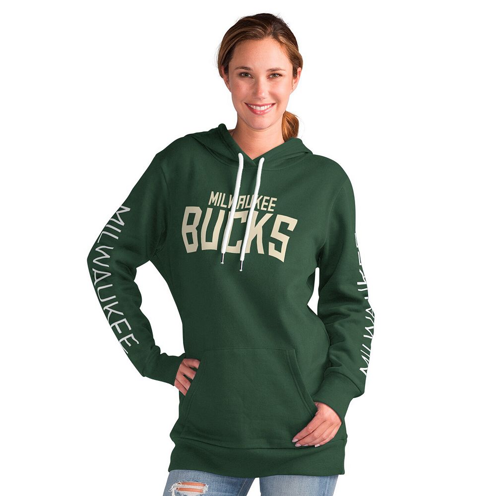 Women's G-III 4Her by Carl Banks Green Milwaukee Bucks Base Coach ...