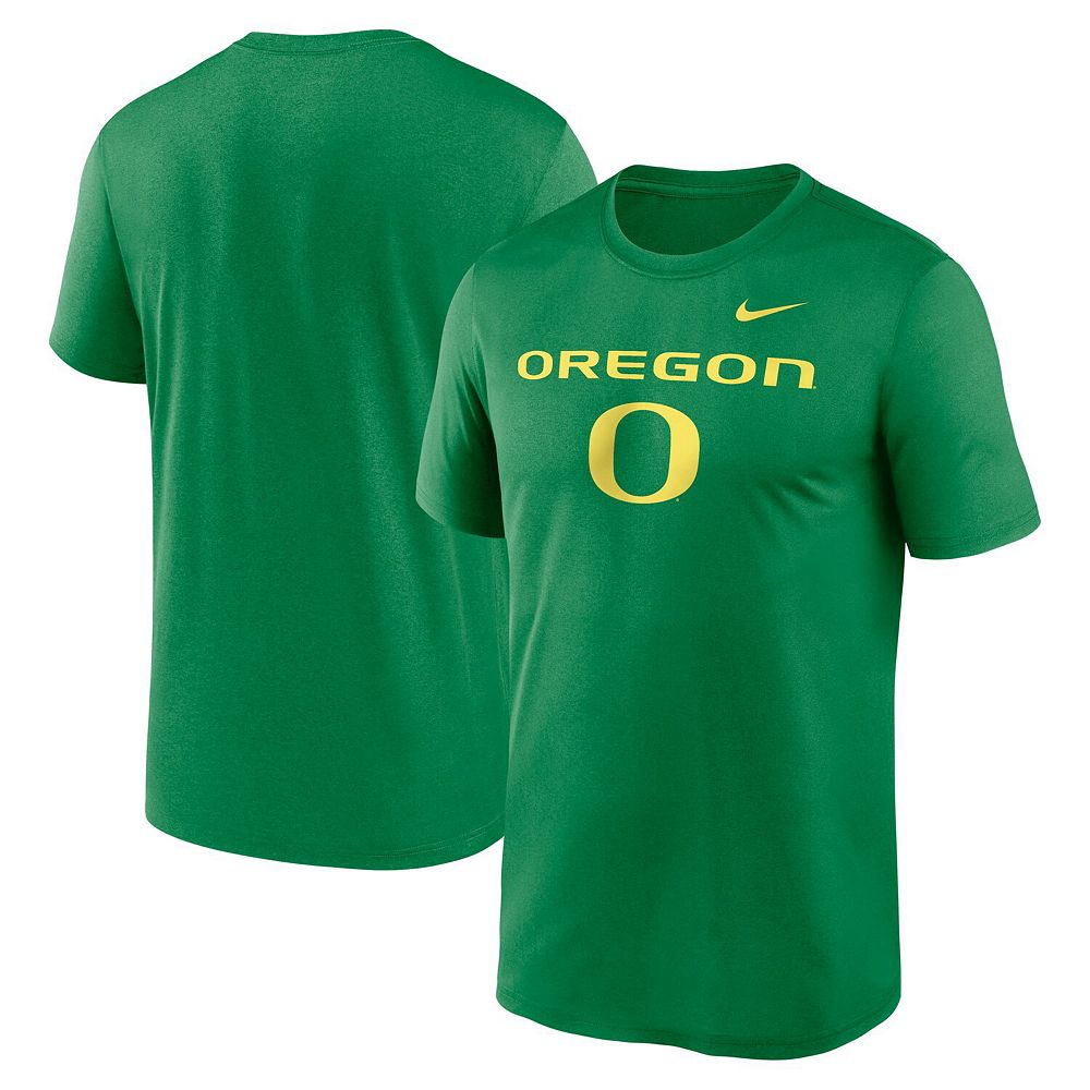 Men's Nike Green Oregon Ducks Lockup Legend Performance T-Shirt