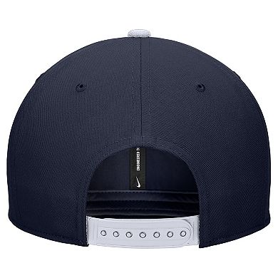 Men's Nike Navy BYU Cougars Vintage Snapback Hat