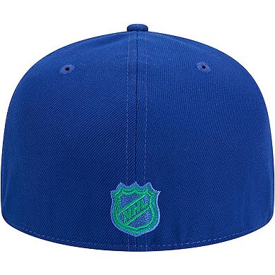 Men's New Era Blue Vancouver Canucks Core 59FIFTY Fitted Hat