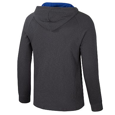 Men's Colosseum Charcoal Florida Gators Dujour Ralgan Long Sleeve ...