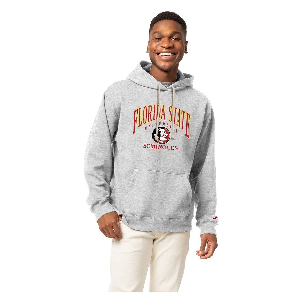 Men's League Collegiate Wear Heather Gray Florida State Seminoles Tall ...