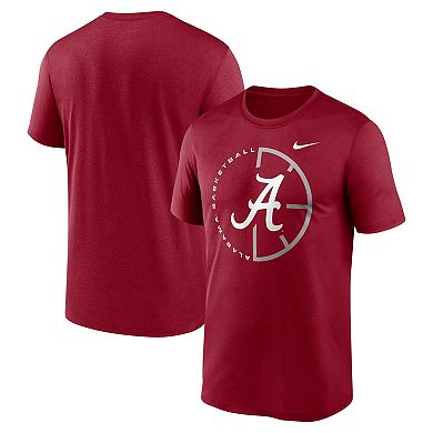 Men's Nike Crimson Alabama Crimson Tide Legend Basketball Icon ...
