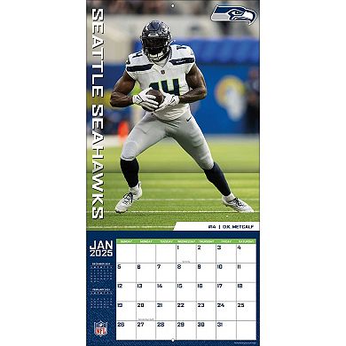 Seattle Seahawks 2024-2025 12” x 12” Team Wall Calendar