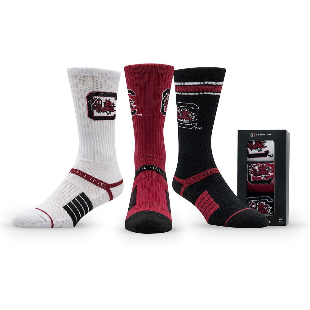 Unisex Strideline South Carolina Gamecocks Premium Knit Crew Socks ...
