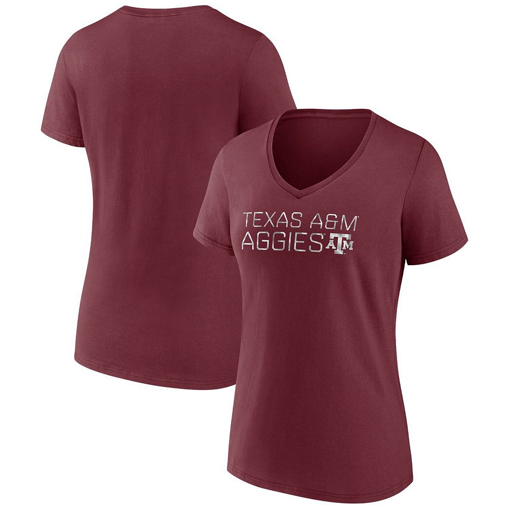 Women's Fanatics Maroon Texas A&M Aggies Iconic Perfect Conditions V ...