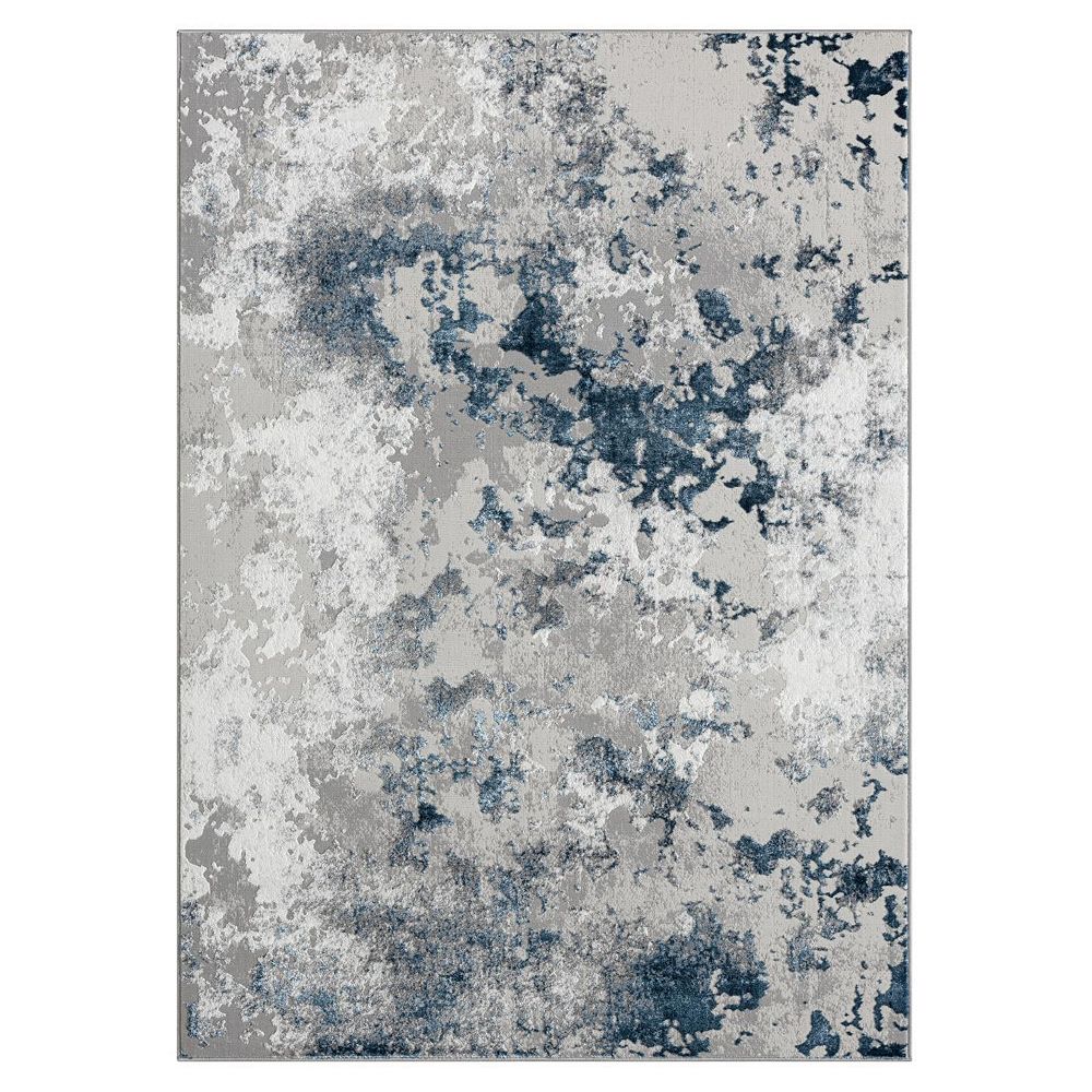 Luxe Weavers Modern Abstract Area Rug High Low Texture