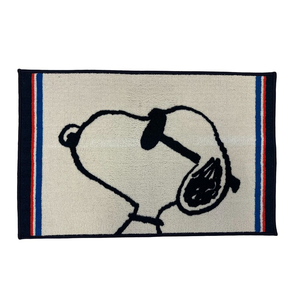 Peanuts Snoopy Cool Dog Red, White & Blue Bath Rug