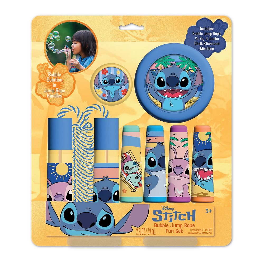 What Kids Want Disney's Stitch Bubble Jump Rope 7-pc Set
