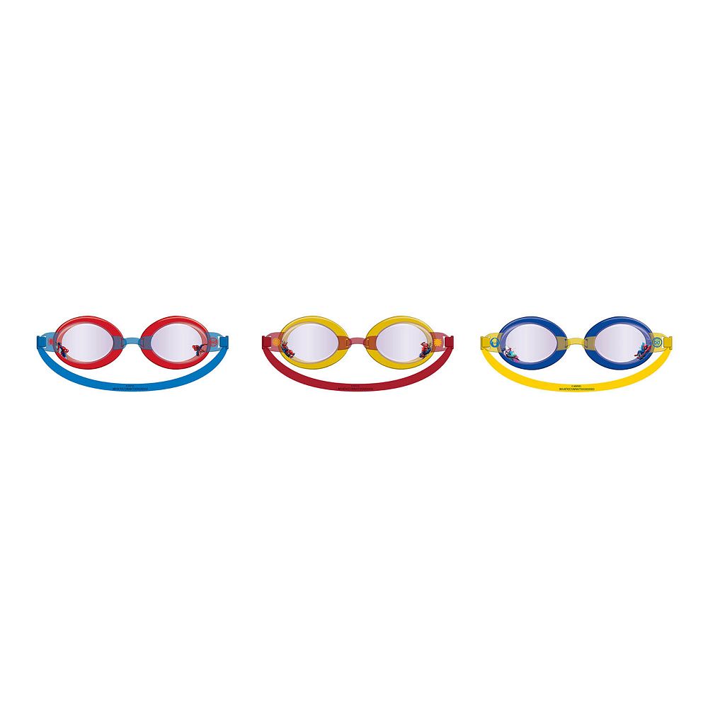 Marvel Spider-Man 3-Pack Swim Goggles
