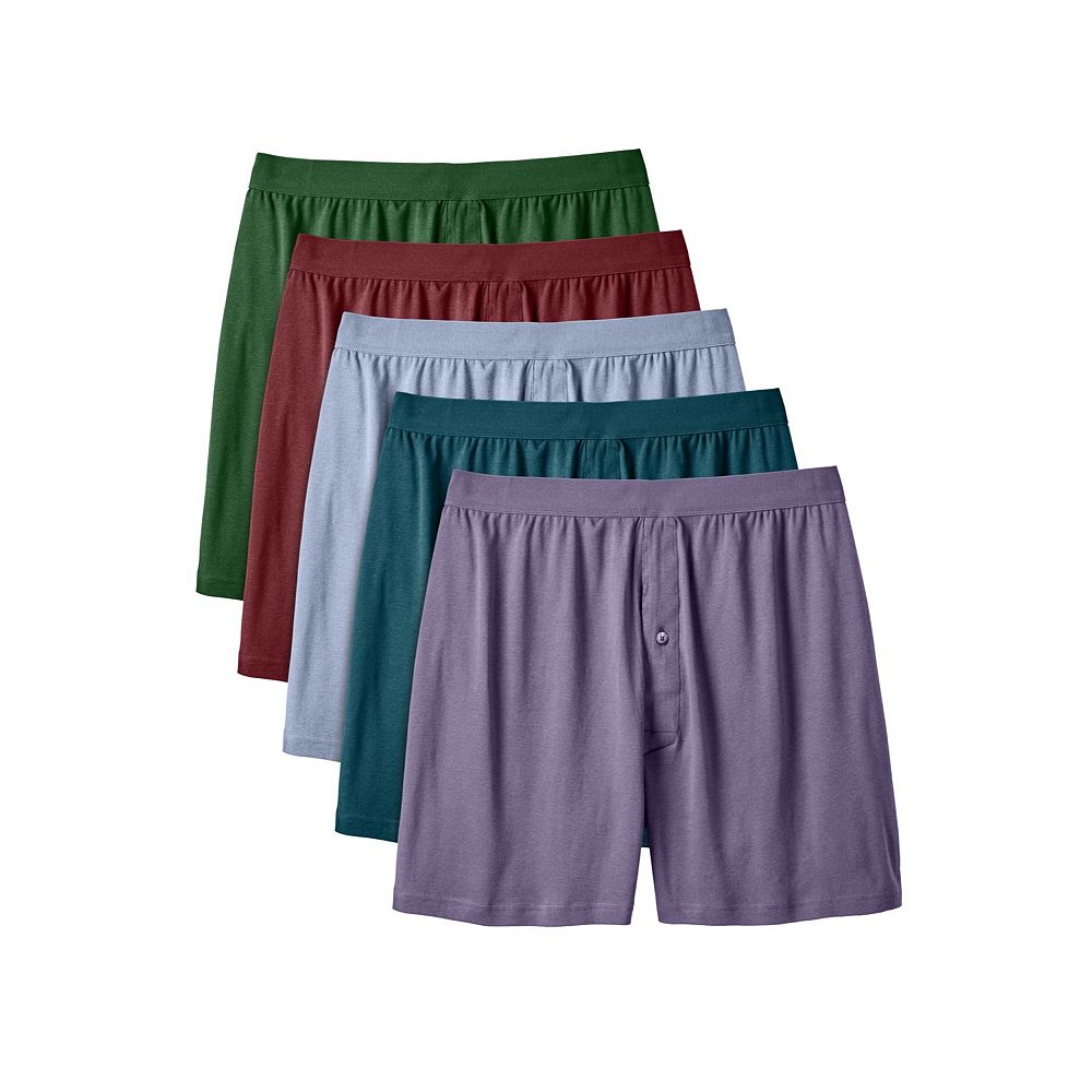 KingSize Men's Big & Tall 5-Pack Cotton Boxers