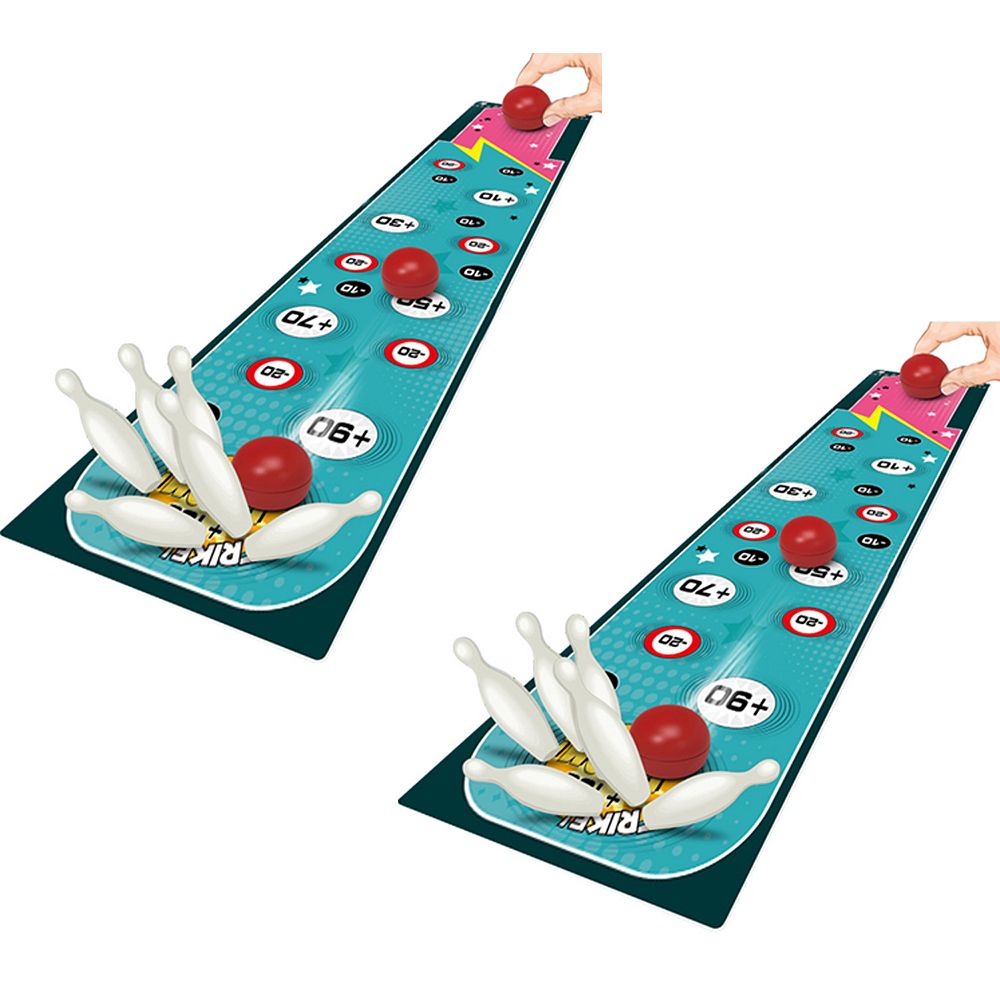 Bowling Boardgame, Multi Players Indoor Table Game