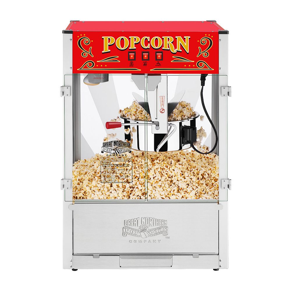 Midway Marvel 16oz Countertop Popcorn Machine By Great Northern Popcorn