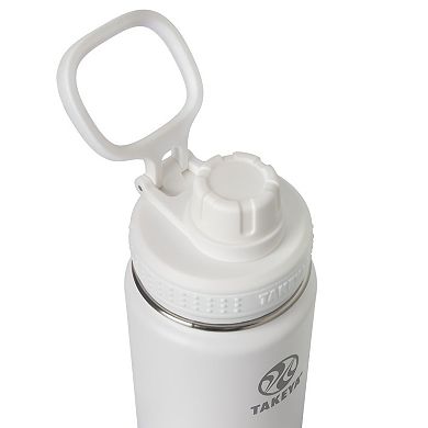 Takeya Actives 24 oz. Vacuum Insulated Stainless Steel Water Bottle with Spout Lid