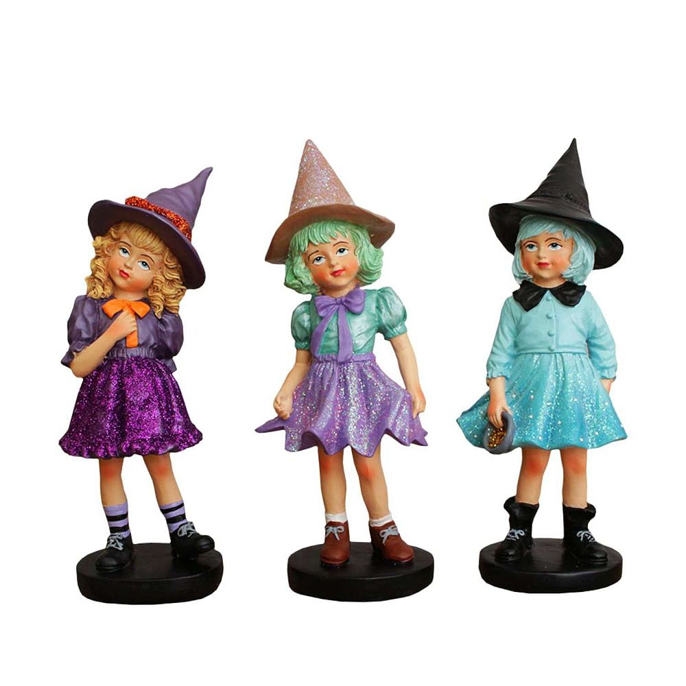 Mystical Victorian Witch Sisters Set of Three Figurines, Enchanted 6 ...