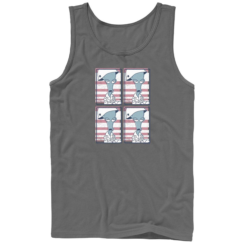 Men's American Dad Roger Portraits Graphic Tank