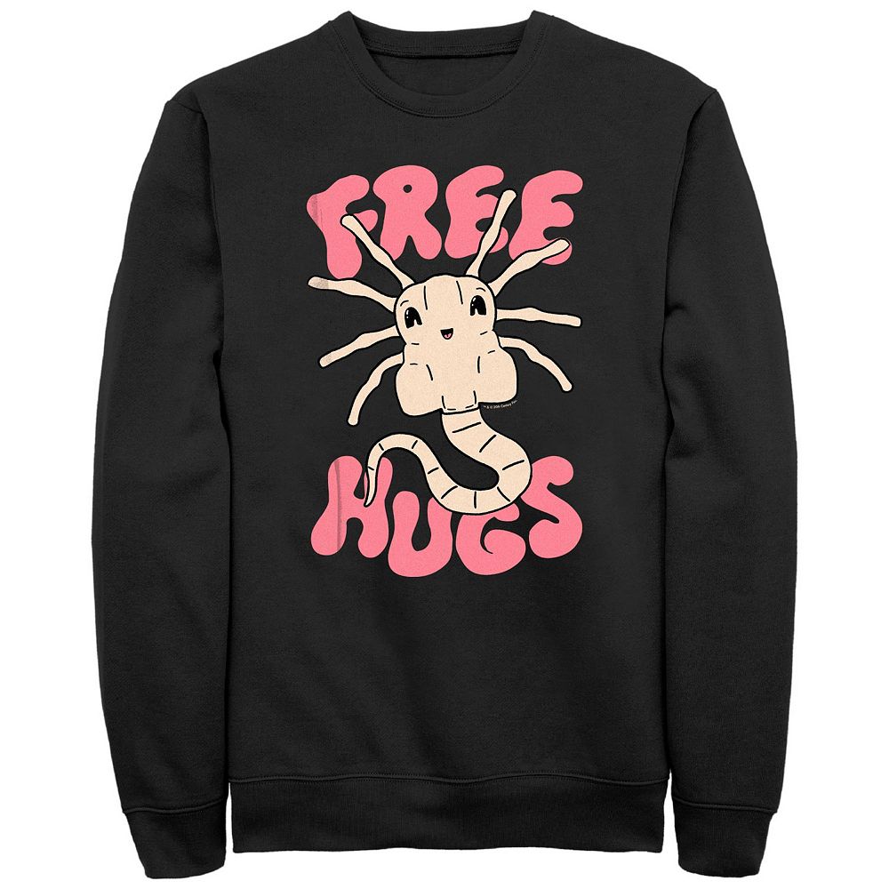 Men's Aliens Free Hugs Graphic Fleece