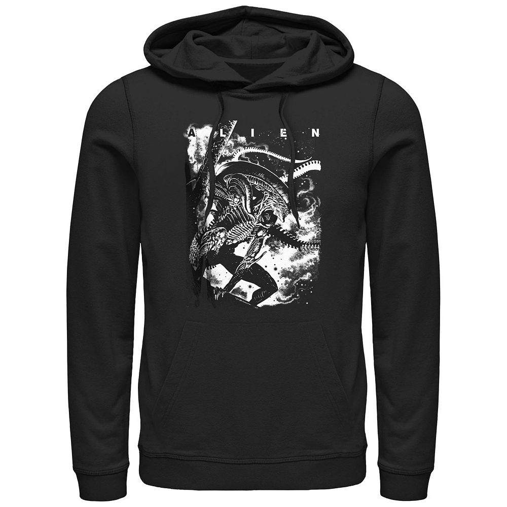 Men's Aliens Xenomorph Ready To Attack Graphic Hoodie