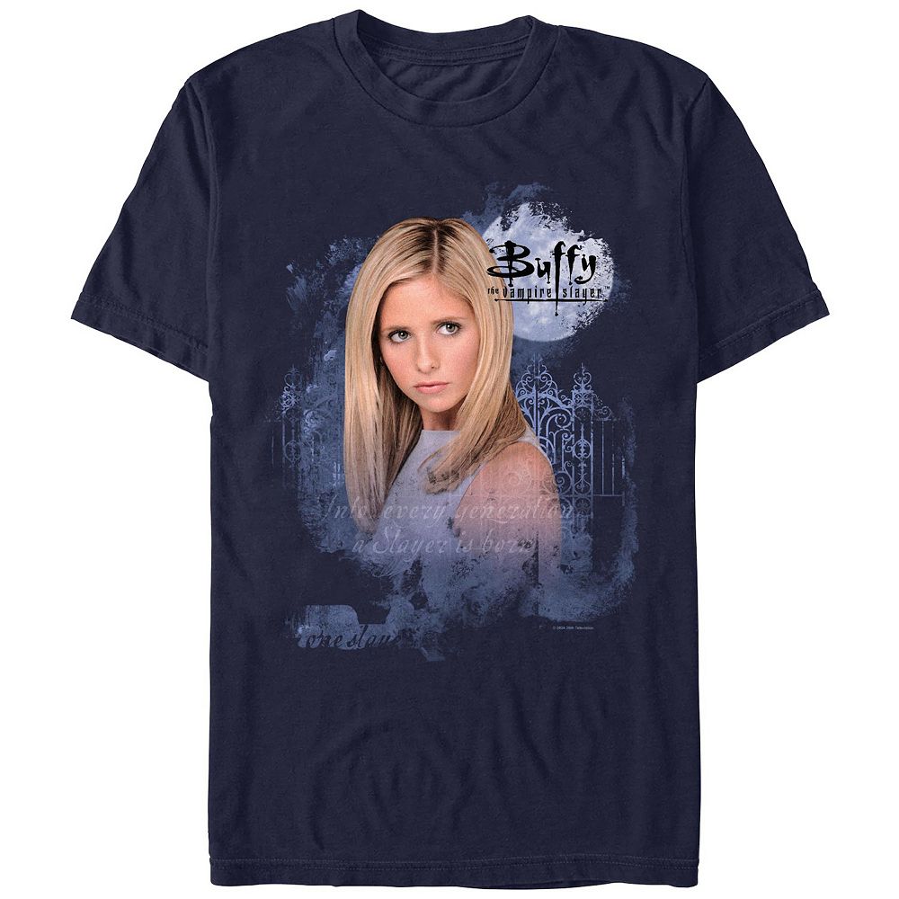 Men's Buffy The Vampire Slayer Buffy Gate Portrait Graphic Tee