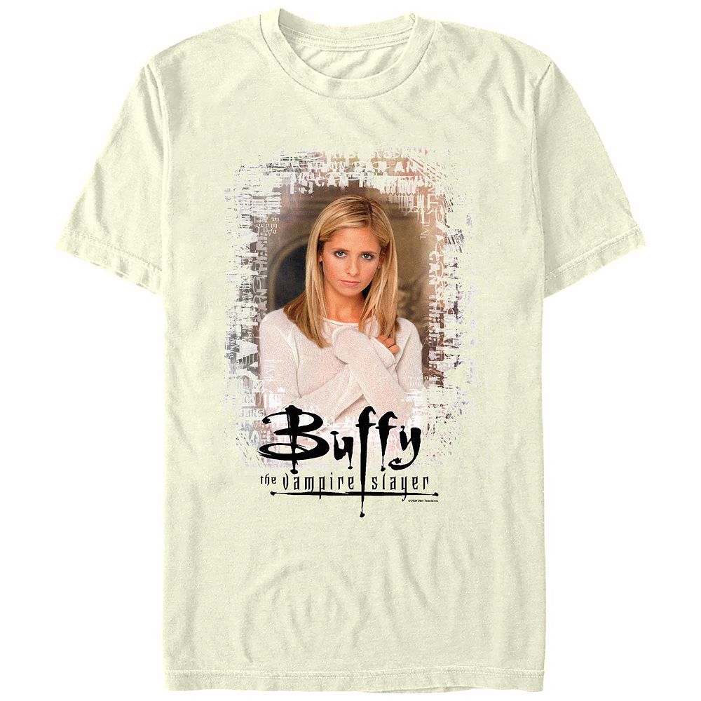 Men's Buffy The Vampire Slayer Buffy Poster Graphic Tee