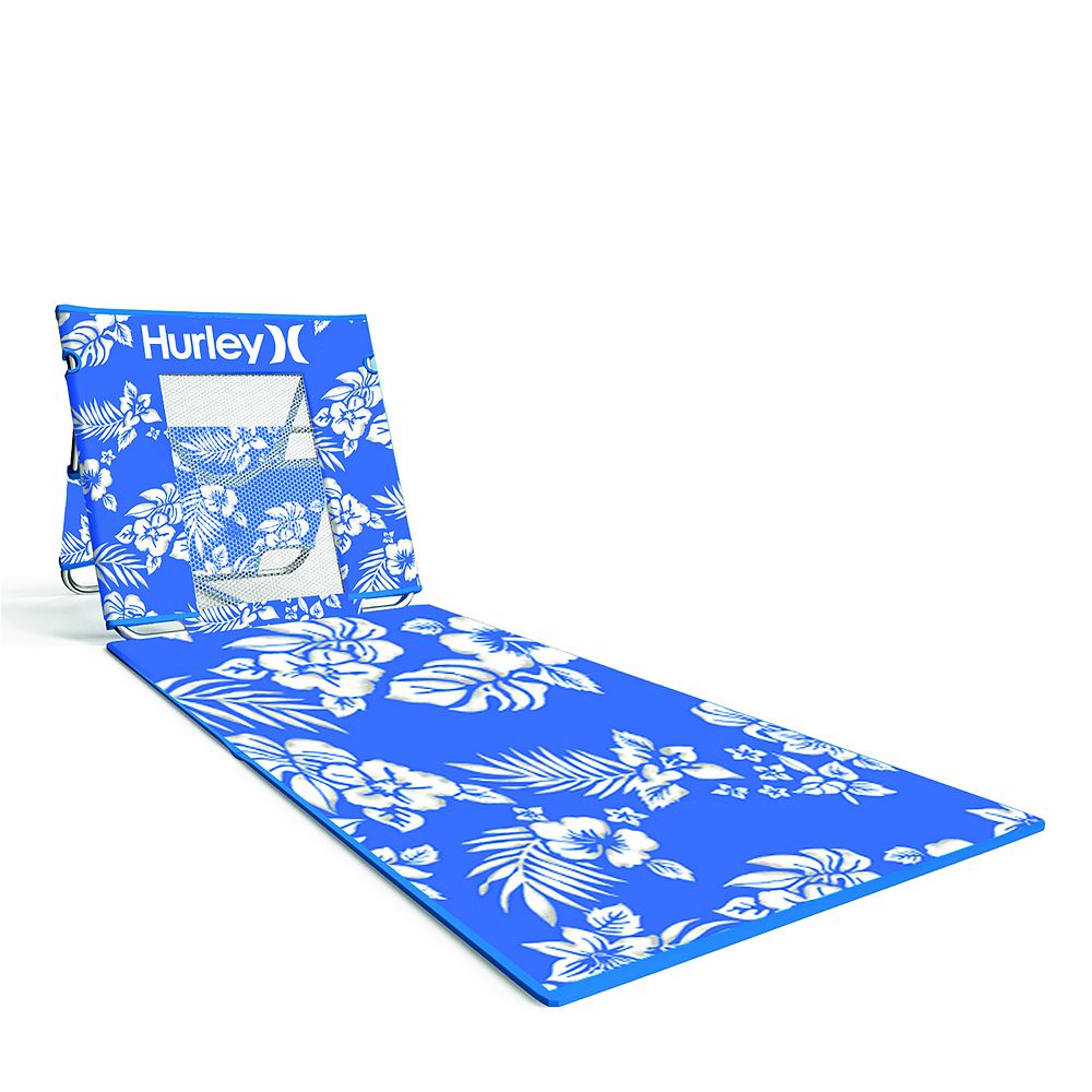 Hurley Insulated Cooler Pocket Reclining Beach Mat