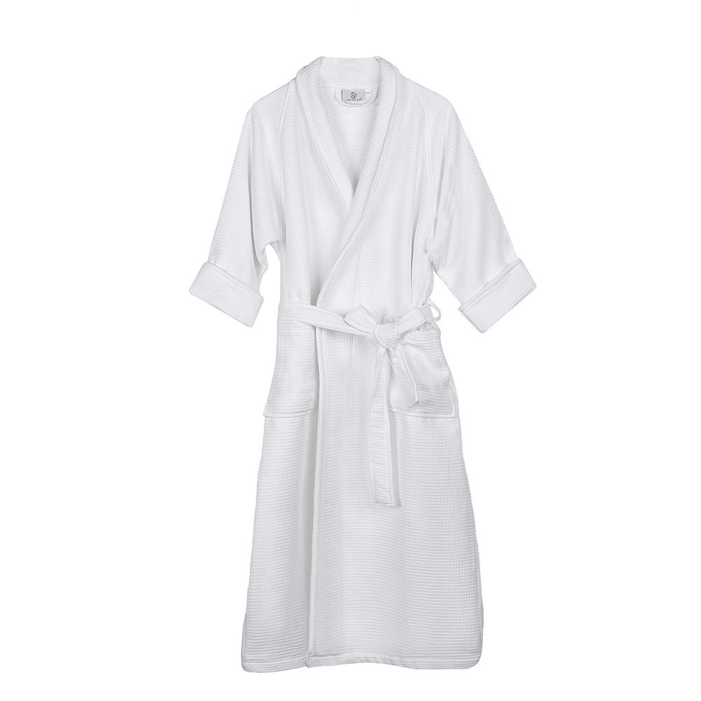 SUPERIOR Waffle Weave Soft Oversized Adult Bath Robe