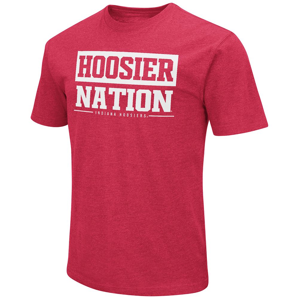 Men's Indiana Hoosiers Dual Blend 'Hoosier Nation' Graphic Tee