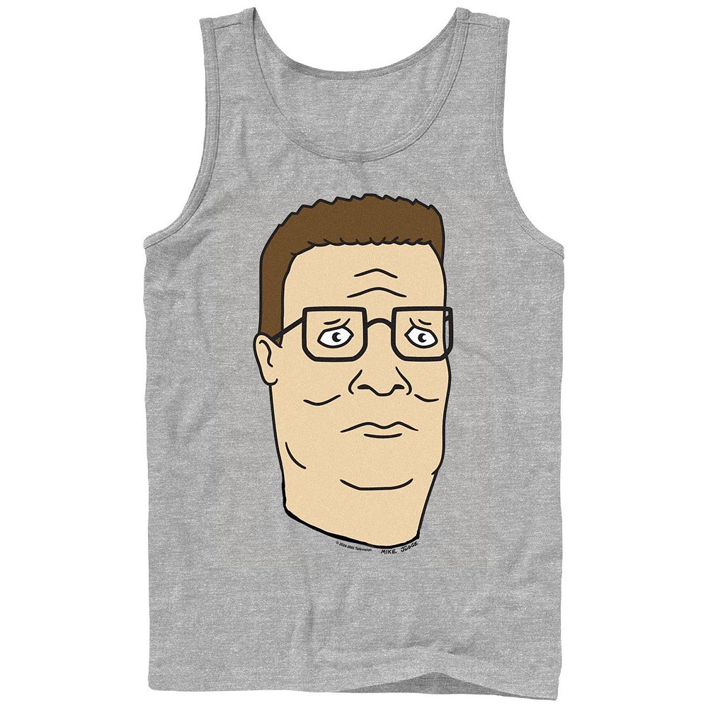 Men's King Of The Hill Hank Big Face Graphic Tank