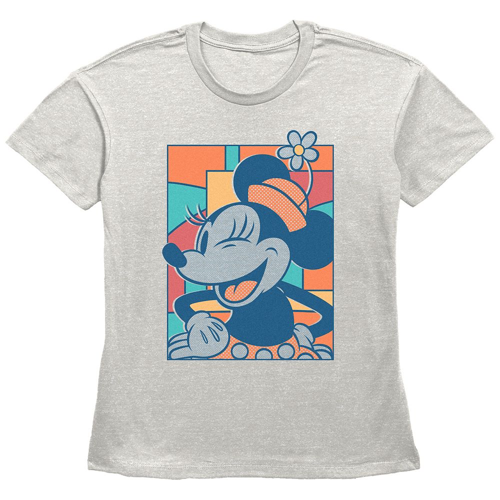 Disney's Minnie Mouse Winking Women's Graphic Tee