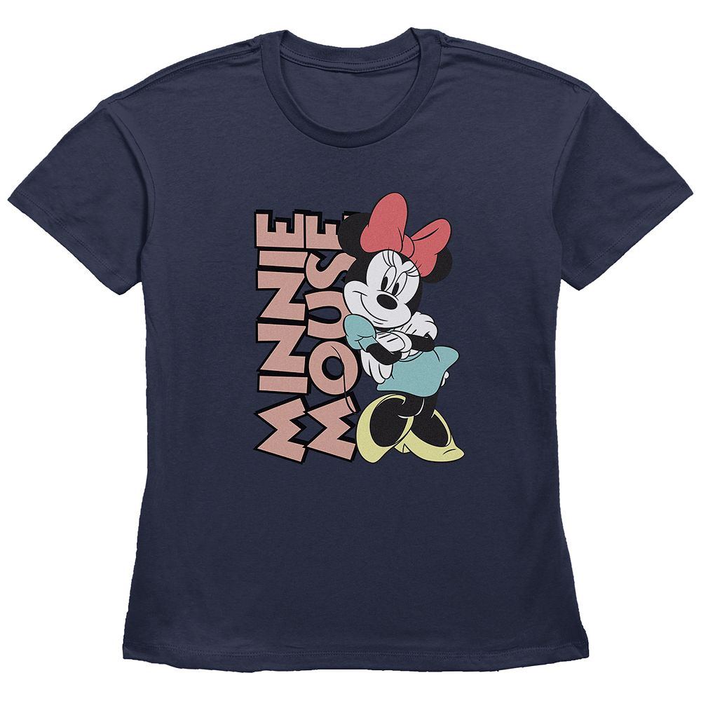 Disney's Minnie Mouse Lean On Me Women's Graphic Tee